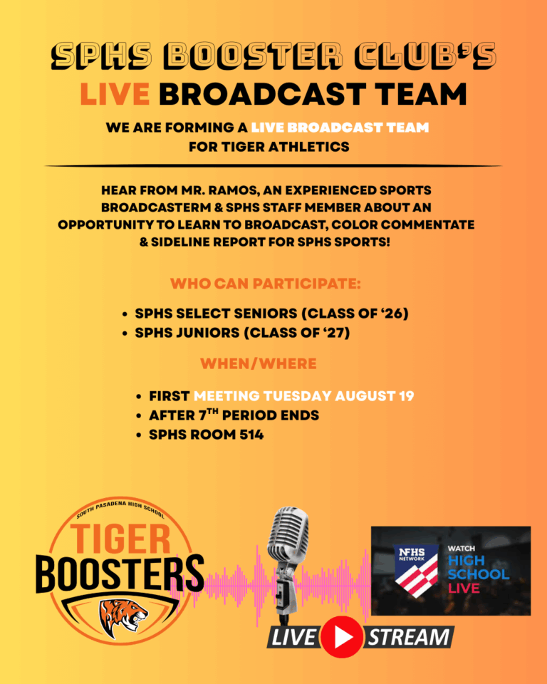 broadcast – Tiger Boosters
